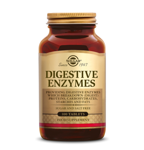 Digestive Enzymes Solgar 100 tabletten kopen - Gezondheid aan huis