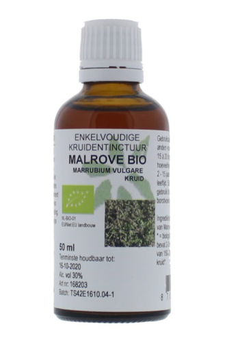 De Cruydhof / Natura Sanat Marrubium Vulgare - Malrove Tinctuur 100 ml ...