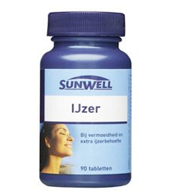 IJzer Sunwell 90 tabletten kopen - Gezondheid aan huis