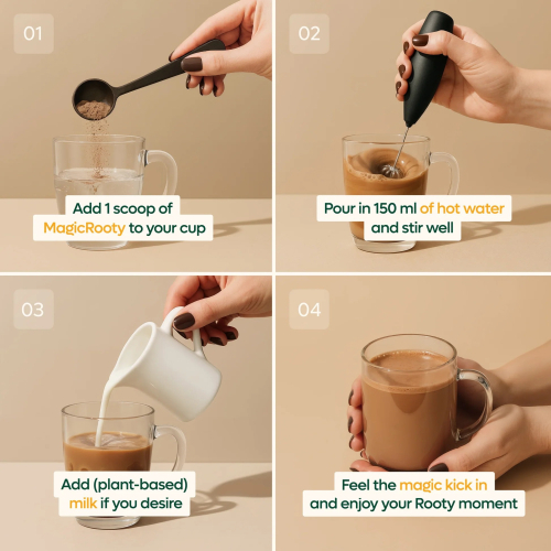 Magic Rooty Raw Cacao Feel Rooty 105 gram kopen - Gezondheid aan huis