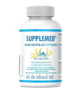 Supplemed Rode Gistrijst Optimum 60 capsules kopen - Gezondheid aan huis