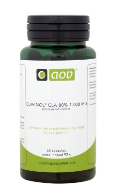 AOV Clarinol CLA 80% 1000mg 60 capsules kopen - Gezondheid aan huis