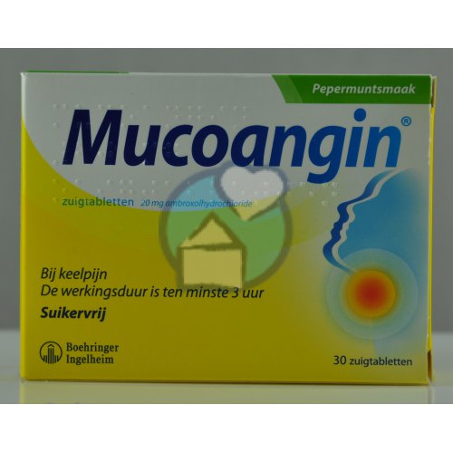 Mucoangin Boehringer Ingelheim 30 Lutschtabletten - Gezondheid aan huis ...