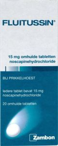Fluitussin Fluitussin 20 tablets - Gezondheid aan huis - English