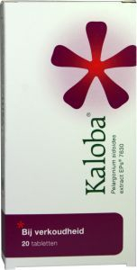 Kaloba Tabletten VSM 20 tabletten kopen - Gezondheid aan huis