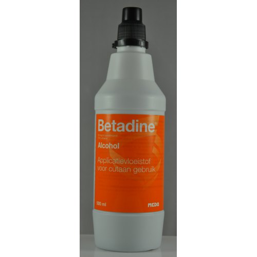 Alcohol Betadine 500 ml kopen - Gezondheid aan huis