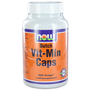 Dutch Vit Min NOW Foods 250 capsules kopen - Gezondheid aan huis