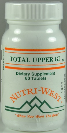Total Upper GI Nutri West 60 tablets - Gezondheid aan huis - English