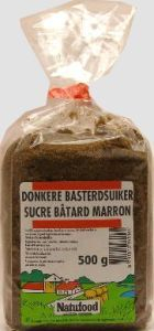 Natufood Donkere Basterdsuiker 500 gram kopen - Gezondheid aan huis