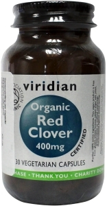 Organic Red Clover 400mg Viridian 30 vegacaps kopen - Gezondheid aan huis