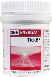 DNH Research Energa TickBF 150 tablets - Gezondheid aan huis - English