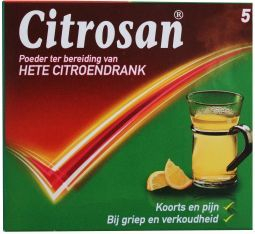 Hete Citroendrank Citrosan 5 sachets kopen - Gezondheid aan huis