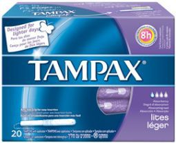 Tampons Lites Tampax 20 stuks kopen - Gezondheid aan huis