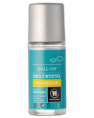 No Perfume Roll-On Deo Crystal Urtekram 50 ml kopen - Gezondheid aan huis