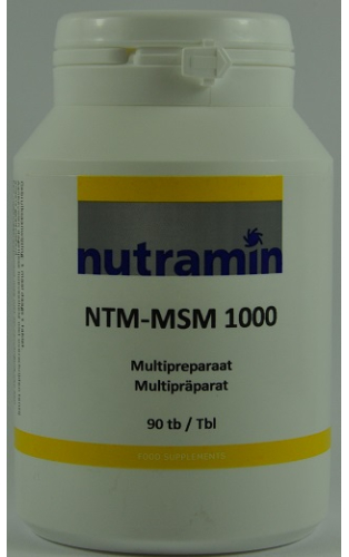 NTM-MSM 1000 Nutramin 90 tabletten kopen - Gezondheid aan huis
