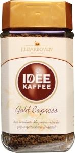 Gold Express Oploskoffie Idee Kaffee 100 gram kopen - Gezondheid aan huis