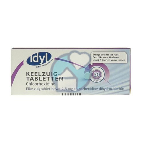 Keelzuigtabletten Idyl 20 tabletten kopen - Gezondheid aan huis