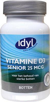 Vitamine D3 Senior 25 mcg Idyl 90 tabletten kopen - Gezondheid aan huis