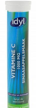 Idyl Vitamine C 1000 mg Sinaasappelsmaak 20 effervescent tablets ...