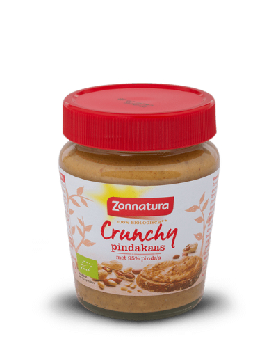 Pindakaas Crunchy Zonnatura 225 gram kopen - Gezondheid aan huis