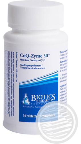 CoQ-Zyme 30 Biotics 30 tabletten kopen - Gezondheid aan huis