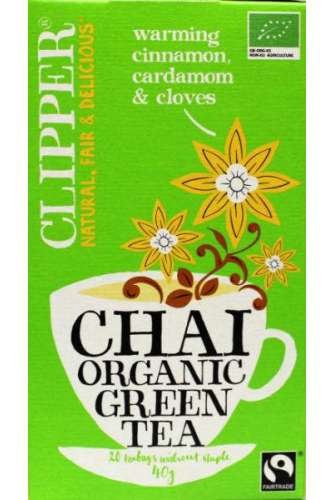 Chai Organic Green Tea Biologisch Clipper 20 stuks kopen - Gezondheid ...