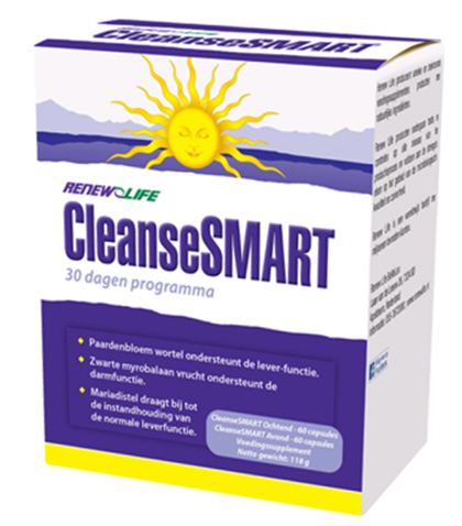 Cleanse SMART Renew Life 2 x 60 capsules kopen - Gezondheid aan huis