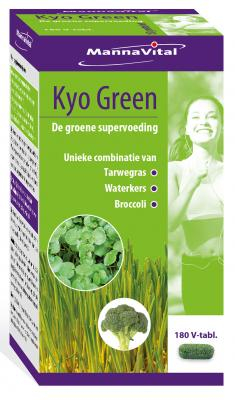Kyo Green Mannavital 180 tabletten kopen - Gezondheid aan huis
