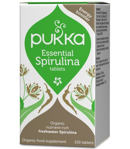 Essential Spirulina tablets Pukka 150 tabletten kopen - Gezondheid aan huis