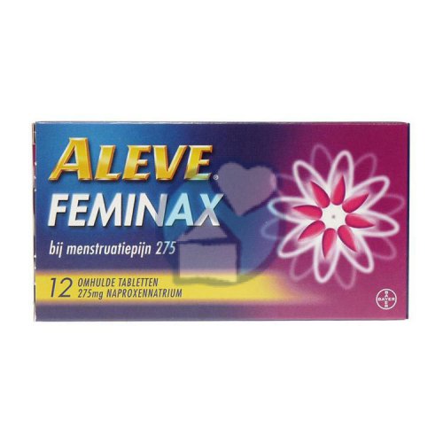 Feminax Aleve 12 tablets - Gezondheid aan huis - English