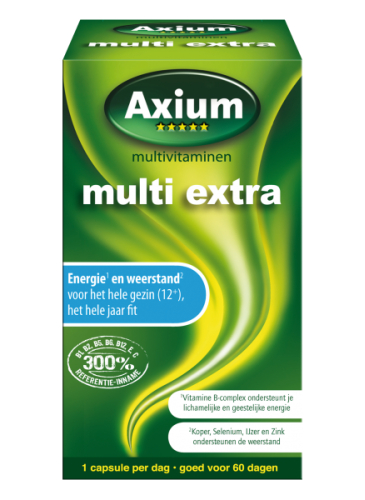 Multi Extra Axium 120 capsules kopen - Gezondheid aan huis