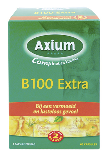 B100 Extra Axium 60 capsules kopen - Gezondheid aan huis