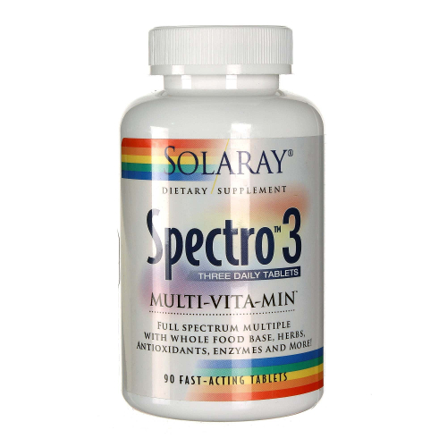 Spectro 3 Solaray 90 tabletten kopen - Gezondheid aan huis