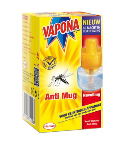 Anti-Mug Navulling Vapona 15 ml kopen - Gezondheid aan huis