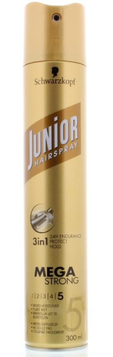 Junior Hairspray Mega Strong Schwarzkopf 300 Ml - Gezondheid aan huis ...