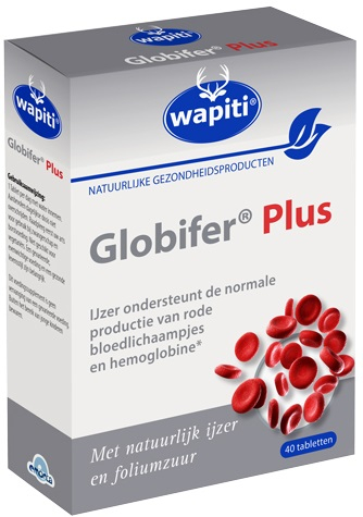 Globifer Plus Wapiti 40 tabletten kopen - Gezondheid aan huis