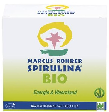 Spirulina Navulverpakking Biologisch Marcus Rohrer 540 tabletten kopen ...