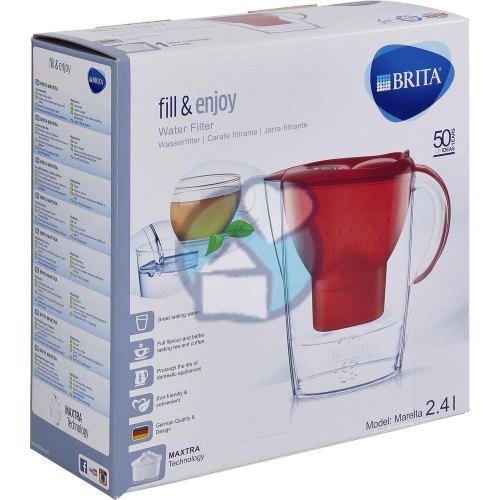 Waterfilter Fill & Enjoy Marella Cool Basic Berry Brita 1 exemplaar ...