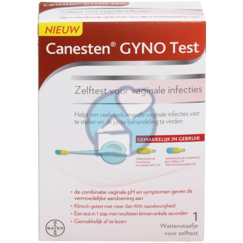 Gyno Test Canesten 1 package - Gezondheid aan huis - English