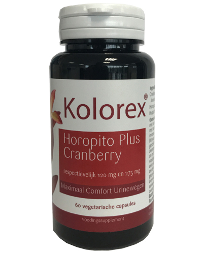 Kolorex Horopito Plus Cranberry SanoPharm 60 capsules kopen ...