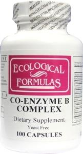 Co-Enzyme B Complex Yeast Free Ecological Formulas 100 capsules kopen ...