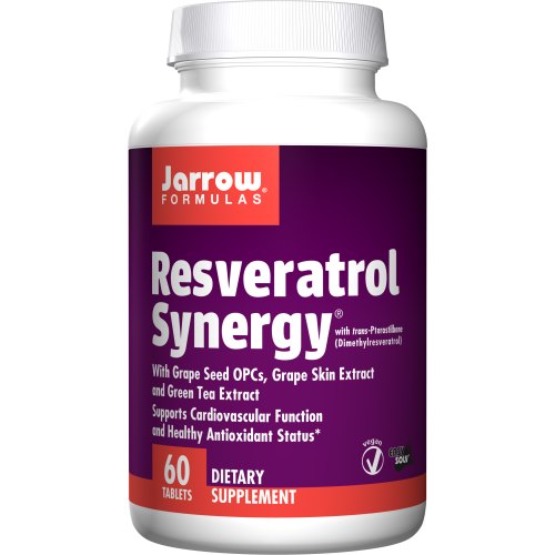 Resveratrol Synergy Jarrow Formulas 60 tabletten kopen - Gezondheid aan ...