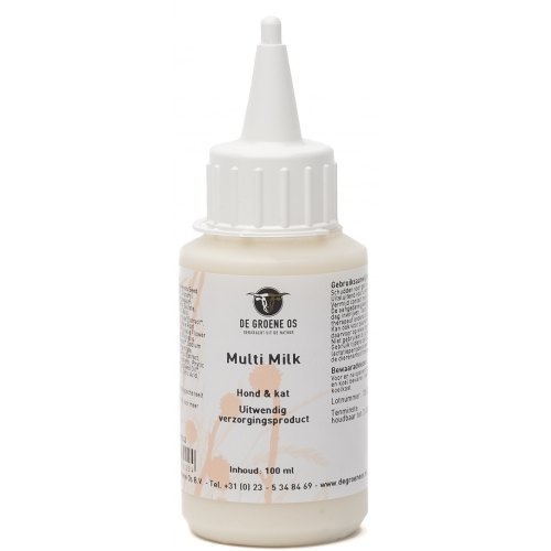 Multi Milk voor Hond en Kat De Groene Os Veterinair 100 ml kopen ...