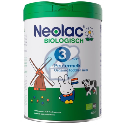 Neolac 3 Peutermelk 12+ maanden Biologisch 800 gram kopen - Gezondheid ...