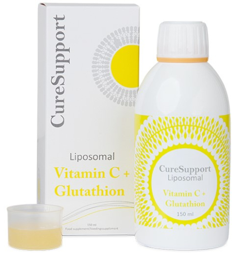 Liposomale Vitamine C + Glutathion CureSupport 150 ml kopen - Gezondheid aan huis