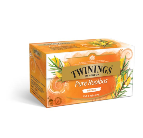 Infusions Pure Rooibos Twinings 25 zakjes kopen - Gezondheid aan huis