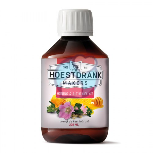 Honing & Althea Elixer Hoestdrank Makers 200 ml kopen - Gezondheid aan huis