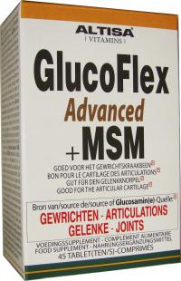 GlucoFlex Advanced + MSM Altisa 45 tabletten kopen - Gezondheid aan huis