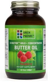 X-Factor Gold Concentrated Butter Oil Raspberry Green Pasture 240 ml ...