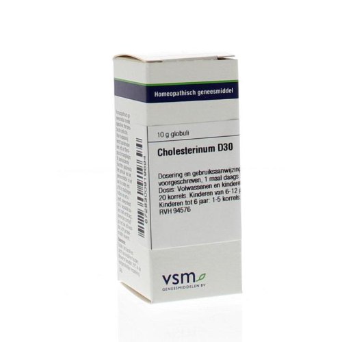 Cholesterinum D30 VSM Enkelvoudige Homeopathie 10 gram globuli kopen ...